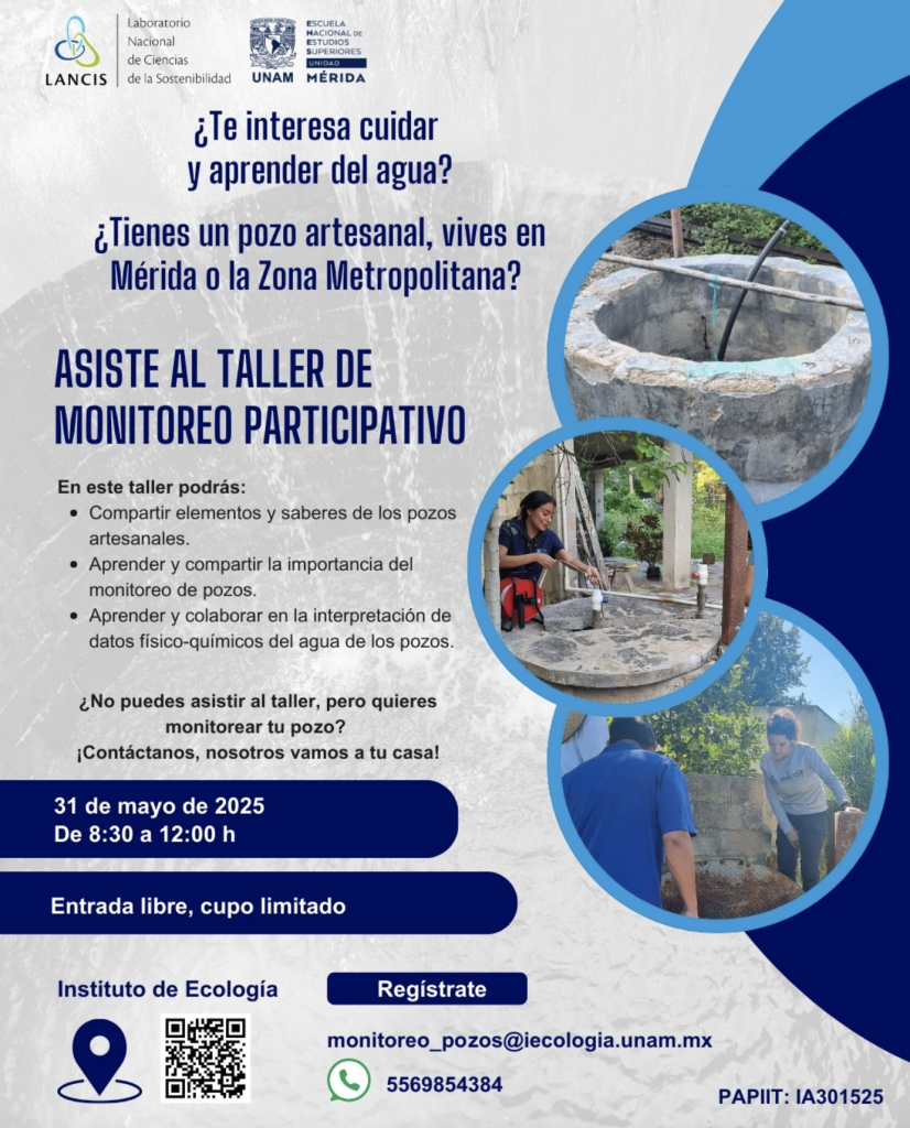 Taller de Monitoreo Participativo (ENES unidad Mérida UNAM) – Agua.org.mx